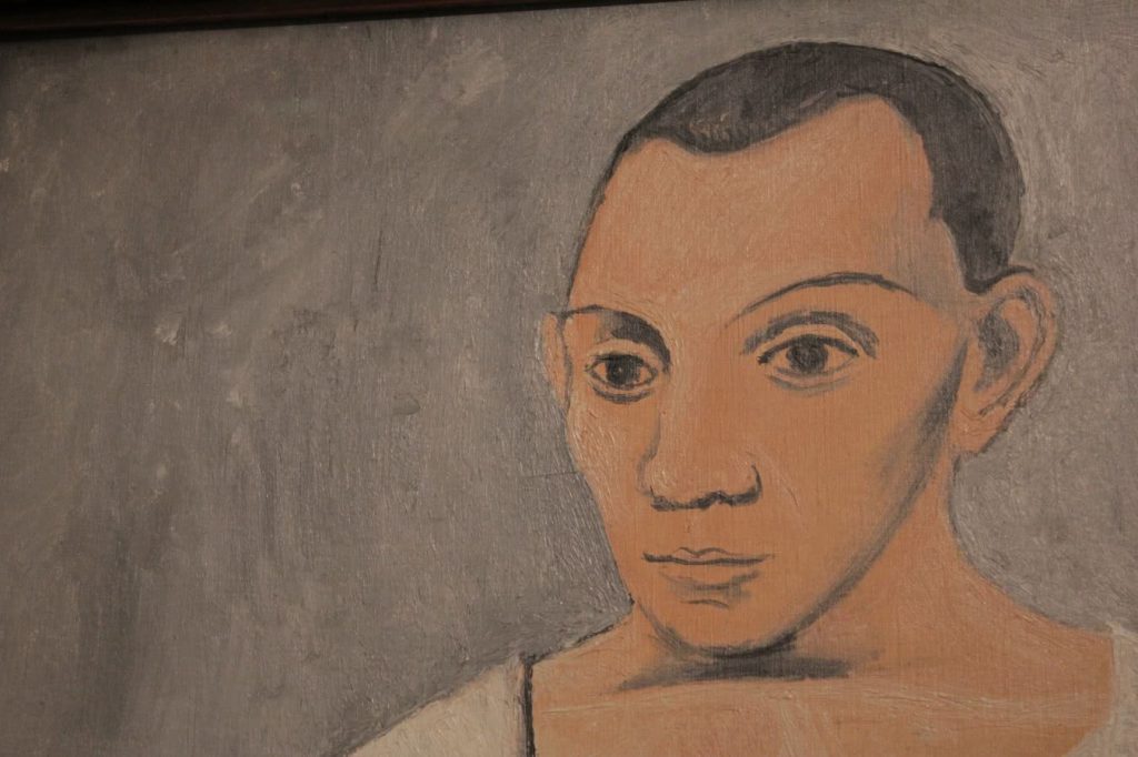Pablo Picasso. Autorretrato con paleta. 1906. Philadelphia Museum of ...