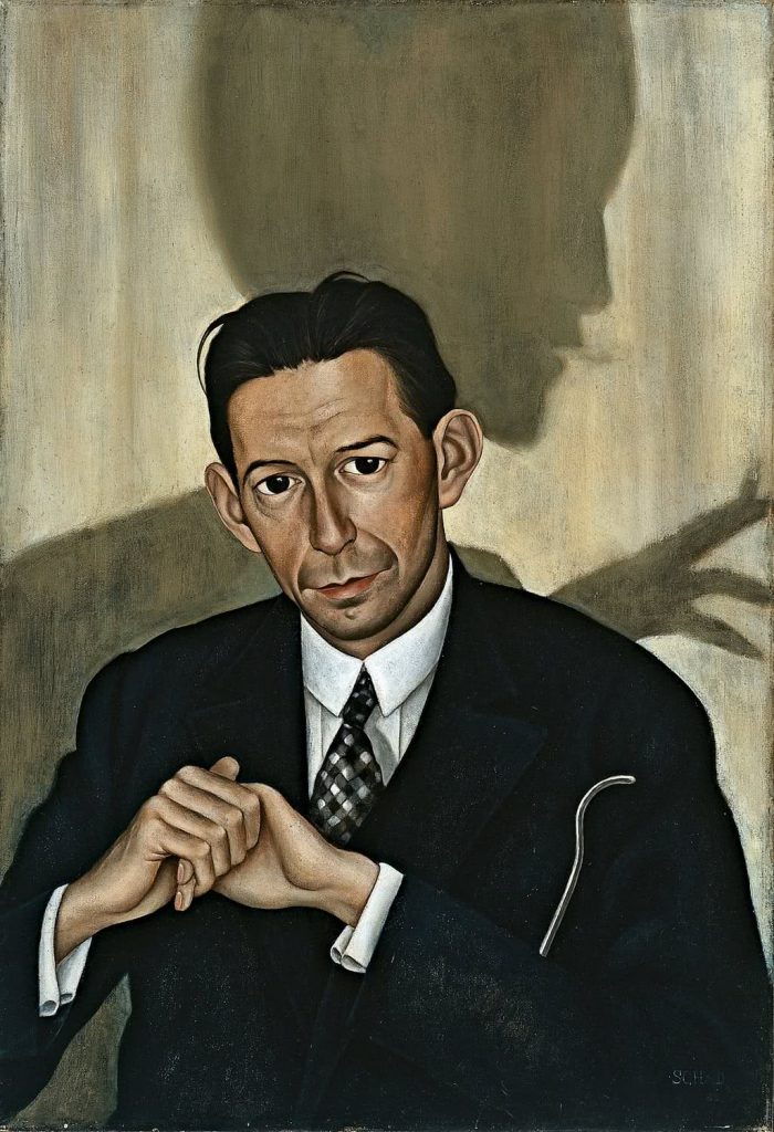 Christian Schad. Retrato del Dr. Haustein. 1928. Museo Thyssen ...