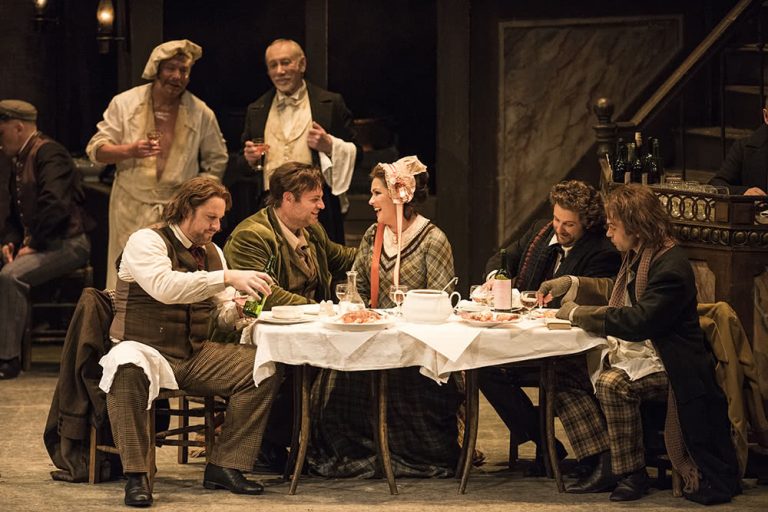 LA BOHEME_The Royal Opera;MIMI ; ANNA NETREBKO,RODOLFO; JOSEPH CALLEJA ...
