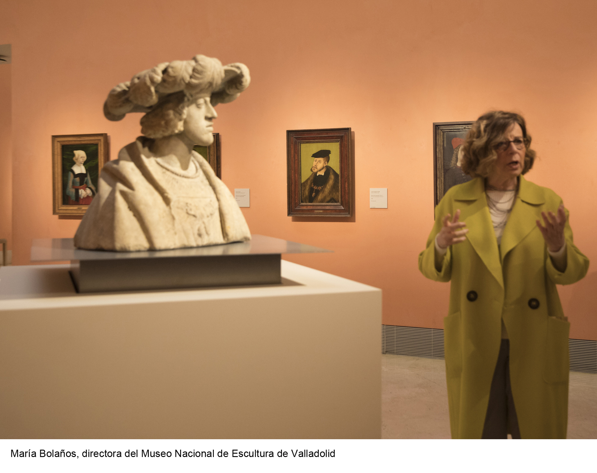 María Bolaños, directora del Museo Nacional de Escultura. - hoyesarte.com