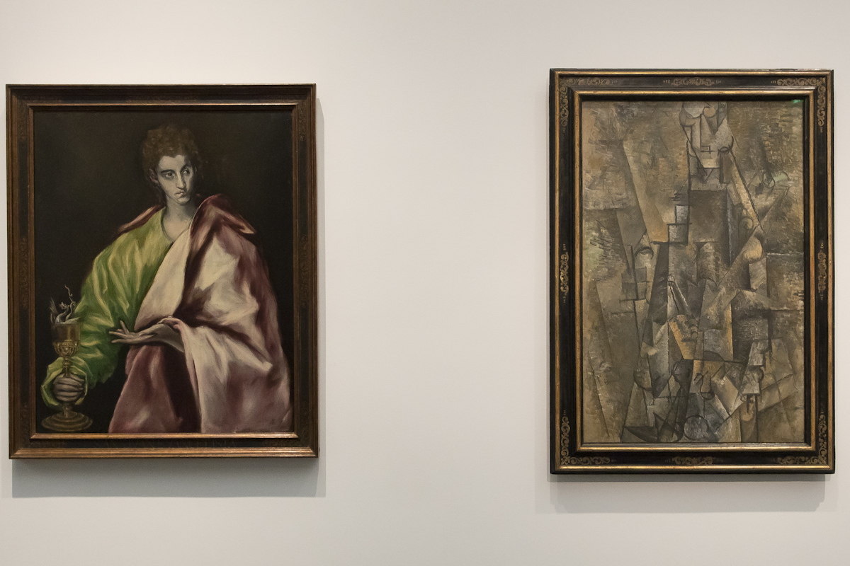 Exposición "Picasso, el Greco y el cubismo analítico". Fotos: © Luis ...