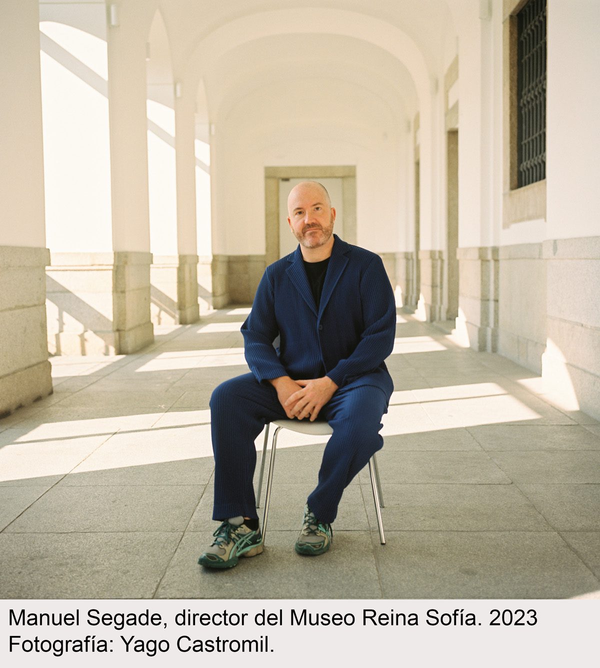 Manuel Segade, director del Museo Reina Sofía. Foto: Yago Castromil ...